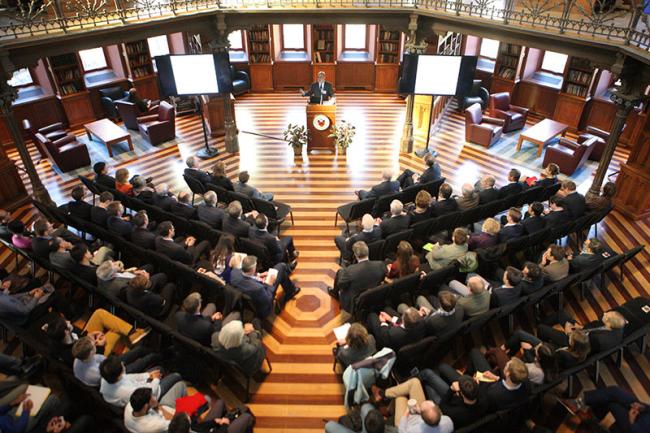 Dedication of the Louis A. Simpson Center for the Study of ...