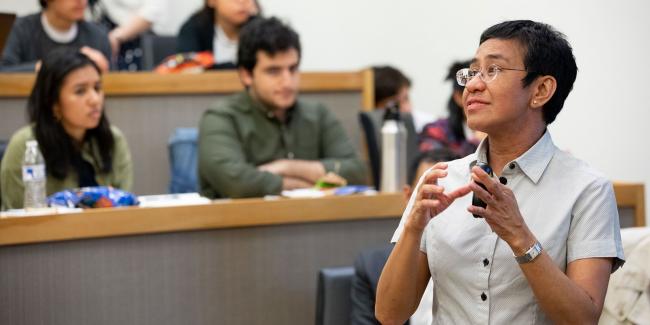 Journalist Maria Ressa ’86 awarded the Nobel Peace Prize | Princeton Alumni